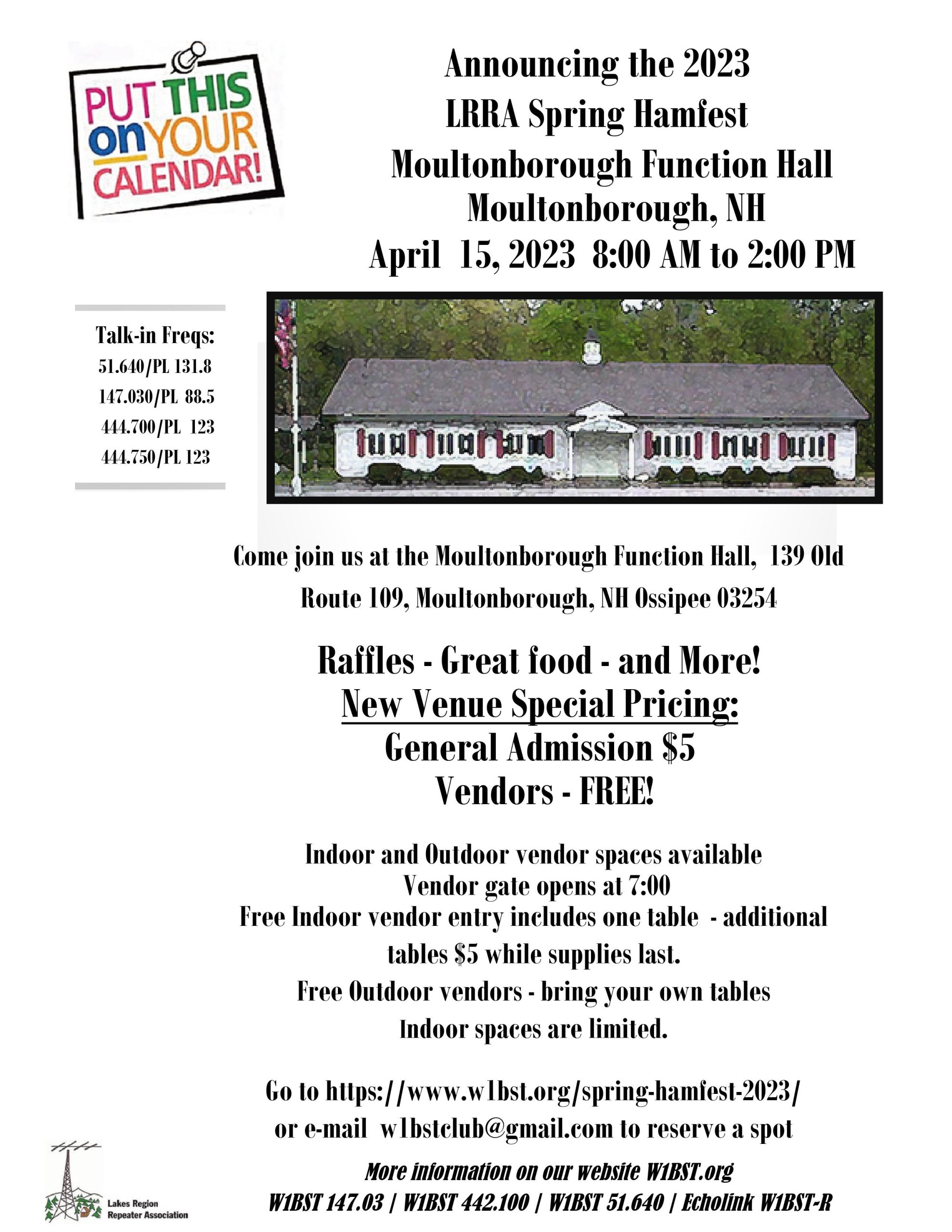 Amateur Radio - Lakes Region Repeater Association